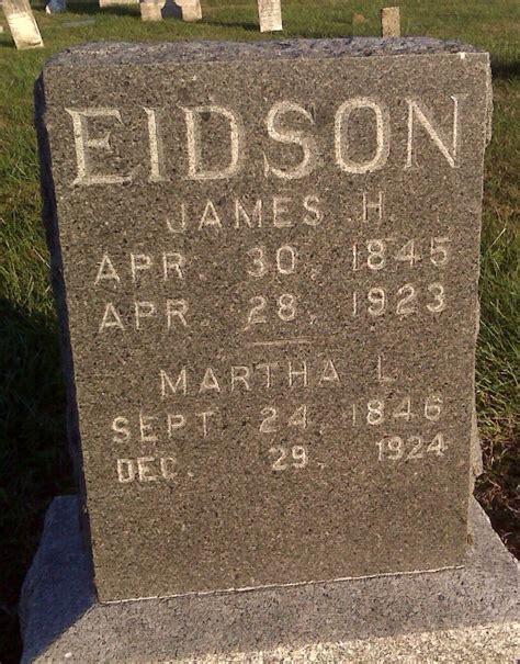 James Harvey Eidson 1845 1923 Find A Grave Memorial