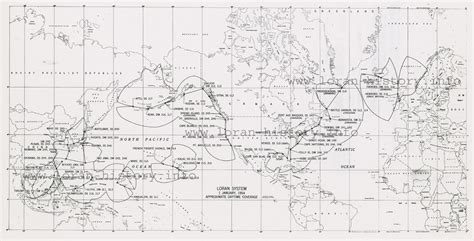 Loran A Coverage Charts
