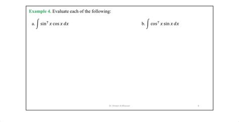 Solved Example 4 Evaluate Each Of The Following A 2