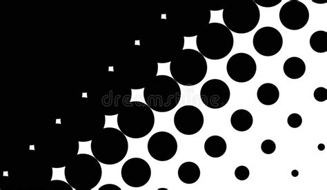 Slanted Haftone Gradient With Many Tiny Dots Stock Illustration