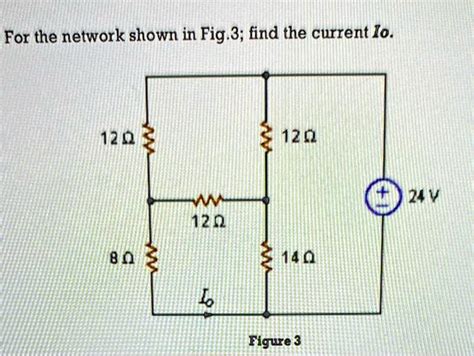 SOLVED Find the current I For the network shown in Fig find the current I Î Î