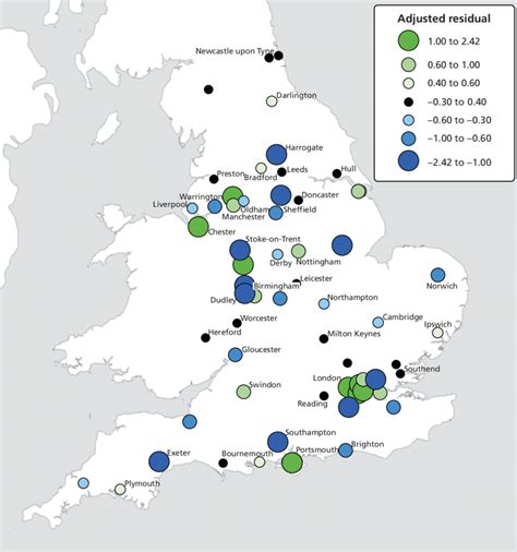 Provider Trust Standardised Residual Values Adjusted For Patient Age Download Scientific