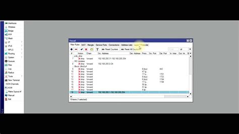 Block Websites In Mikrotik Router By Using Layer 7 Protocol Youtube