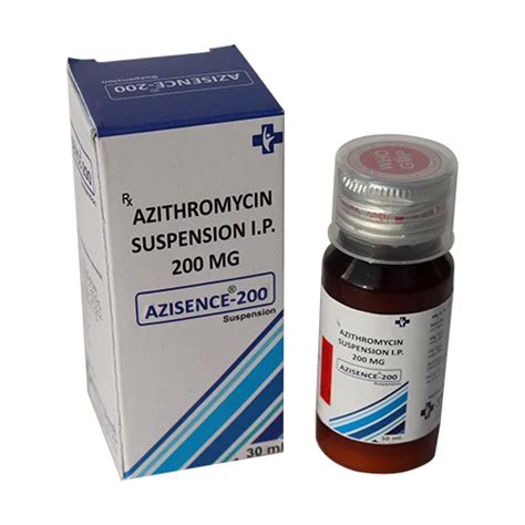 Azithromycin Suspension Syrup 200mg 5ml At ₹ 65 Bottle In Karnal Id 2850560349433