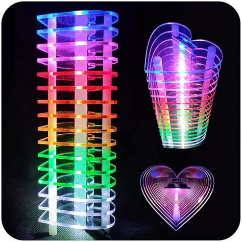 Buy ICubeSmart 16 LED Music Audio Spectrum Analyzer DIY Electronic Kits Built In Microphone To