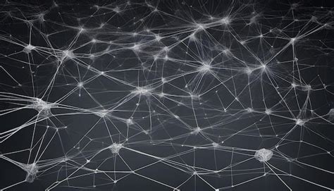 Premium Photo A Computer Generated Image Of A Network Of Connected Lines