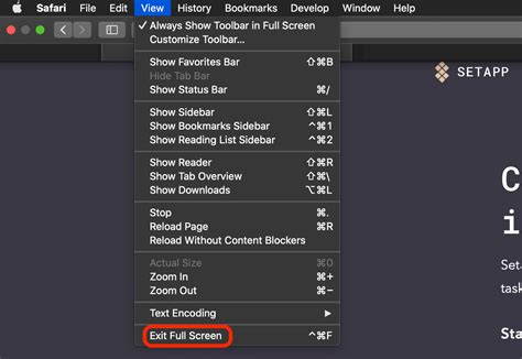 How To Escape Full Screen Mac Balancelop