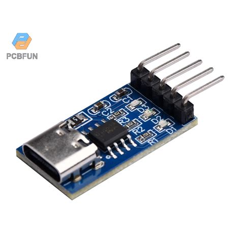 Pcbfun บอร์ดโมดูลอะแดปเตอร์แปลง Usb Ac Usb เป็น Ttl Serial Port Ch340n