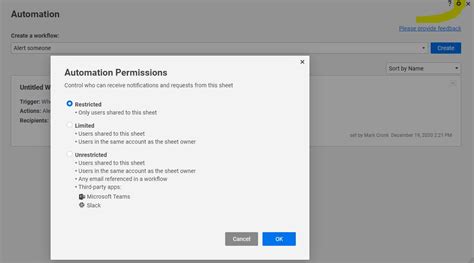 Basic Automation Not Working — Smartsheet Community