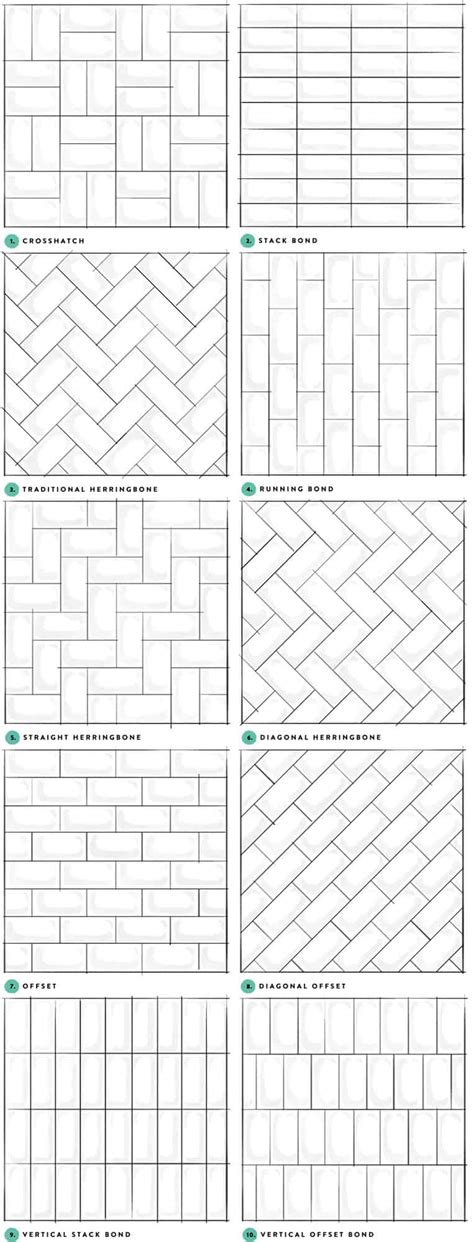 Tile Floor Pattern Names Flooring Site