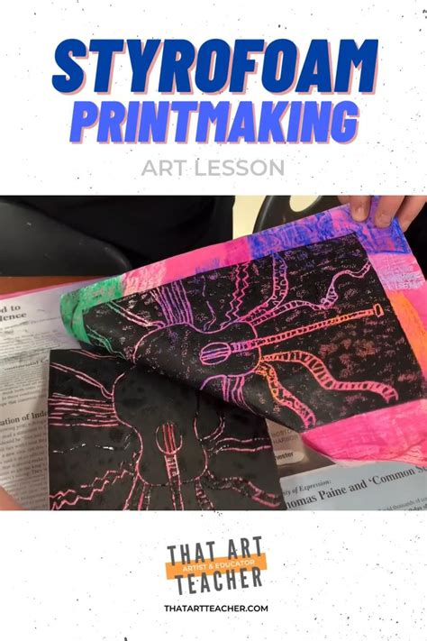 Styrofoam Printmaking Art Lesson Artofit