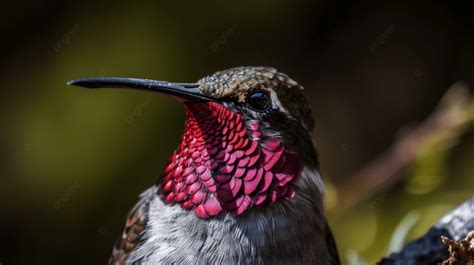 밝은 분홍색과 검은색 부리를 가진 벌새 혀를 내밀고 머리를 흔드는 안나스 벌새 은행 바 브리티시 컬럼비아 캐나다 고화질 사진 사진 새 배경 일러스트 및 사진 무료