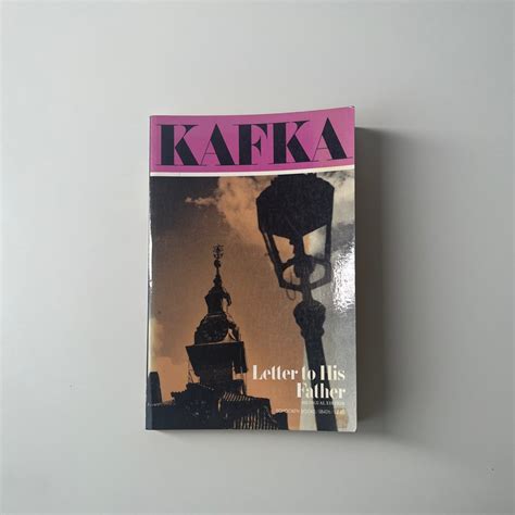Letter To His Father Franz Kafka Hobbies And Toys Books And Magazines Fiction And Non Fiction On