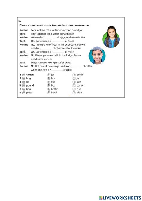 Food Quantifiers Unit 15 6611888 Asli Gulsem