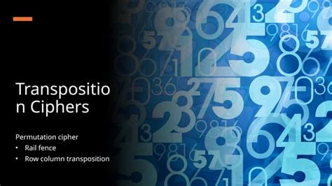 details and discussion of permutation cipher pptx
