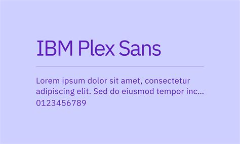 IBM Plex Sans Font Download