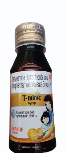 T Minic Syrup Packaging Size 60 Ml At Rs 109 80 Bottle In Marthandam Id 2854765444312
