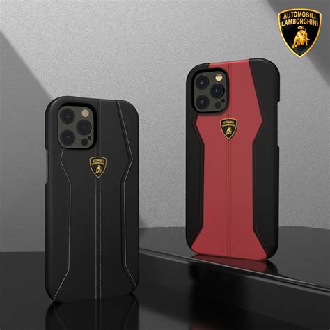 Lamborghini Leather Phone Case Huracan D1 Armor King Case