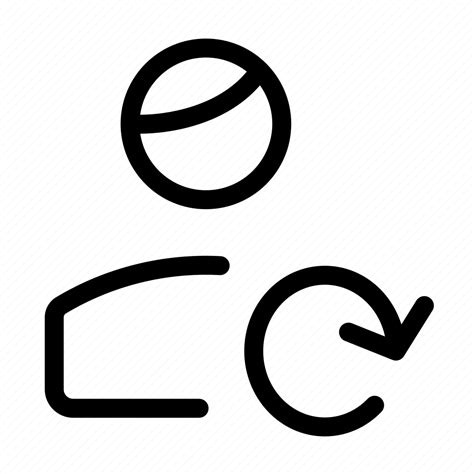 Refresh Arrow Reload Single User Icon Download On Iconfinder