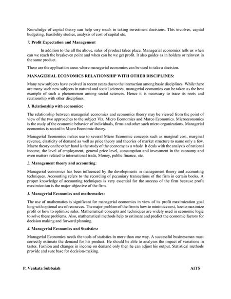 Managerial Economics And Financial Analysis Mefa E Notes Part 1 Pdf Business Business And