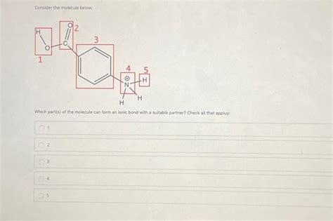 [solved] Consider The Molecule Below Which Part S Of The