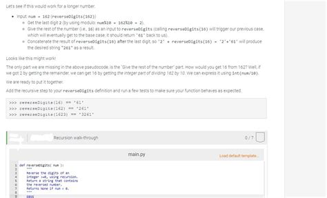 Solved When Designing A Recursive Solution We Need To