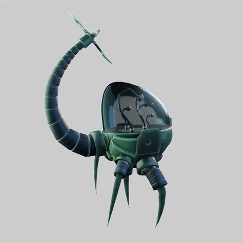 Spider Robot Game Ready Character 3d Model 9 Fbx Dae Obj Blend Free3d