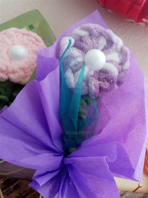 Букети от скрънчита Празнични украса Ръчно изработени Уникални букети от ръчно израбо