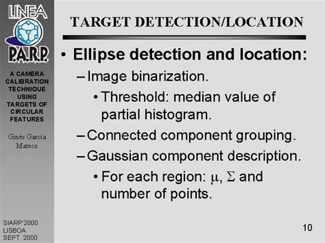 A Camera Calibration Technique Using Targets Of Circular