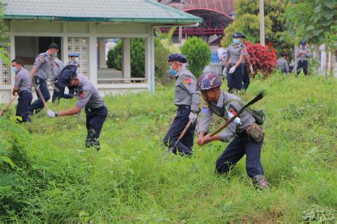 ဟိုပန်မြို့၌ ၅၆ နှစ်မြောက် မြန်မာနိုင်ငံရဲတပ်ဖွဲ့နေ့အထိမ်းအမှတ် စုပေါင