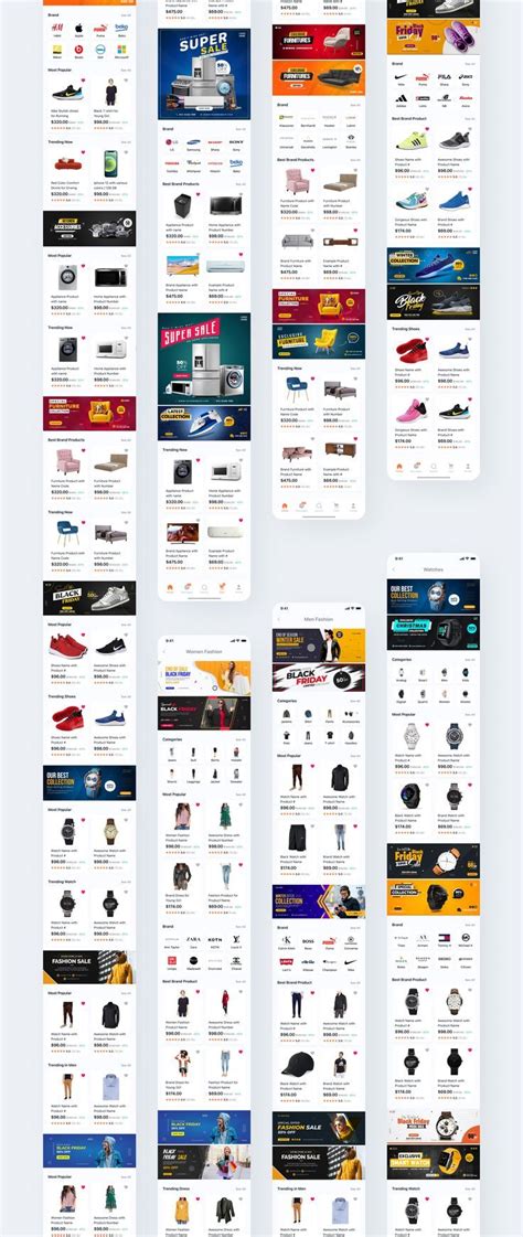 Shoppir Shopping And E Commerce App Ui Kit Shopping And E Commerce App Ui Kit For Mobi Mobile