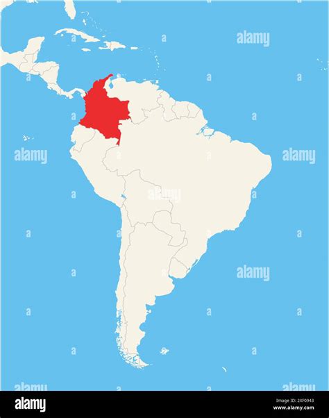 Map Of Colombia South America Location Map Of Colombia Inside South