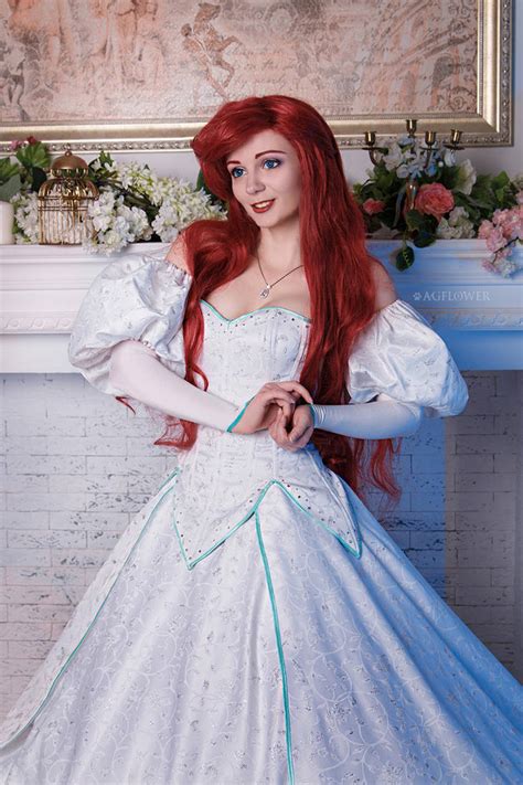 Ariel Cosplay Disney The Little Mermaid By Agflower On Deviantart