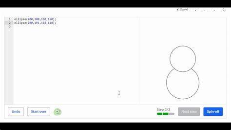 How To Do Khan Academy Computer Programming Challenge Simple Snowman