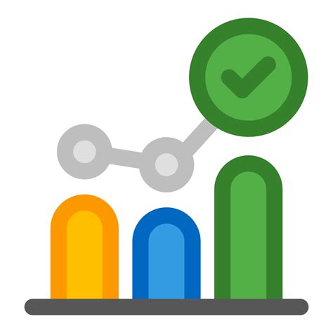 Bar Chart Analytics Report Earnings Checkmark Icon Download On Iconfinder