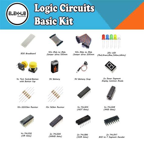 Elexhub Logic Circuits Basic Kit Shopee Philippines