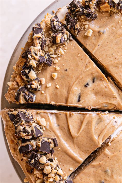 No Bake Peanut Butter Cup Pie Healthy Little Vittles