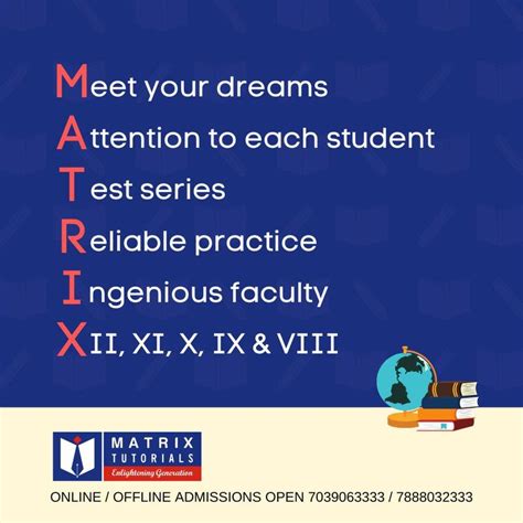 Matrix Tutorials Kalyan Bhiwandi Admissions Open 2021 22 Matrix Tutorials Classes School