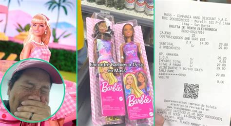 Tiktok Viral Joven Peruano Se Une A Fiebre Rosa Y Adquiere Sus Primeras Barbies Redes