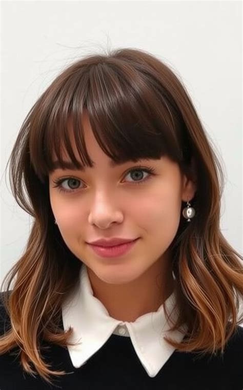 20 Fresh Fringe Bang Styles Thatll Frame Your Face Perfectly Topgurl