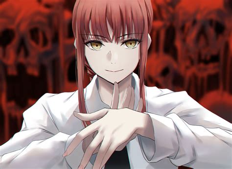 Papel De Parede Hd Para Desktop Anime Chainsaw Man Makima Homem