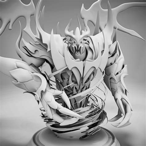 Shadow Fiend Fanart Zbrushcentral