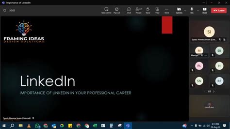 Shahzain Rajput On Linkedin Great Session 👍 Thanks To Syeda Alveena Imam