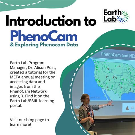 Explore Phenocam Data Earthlab