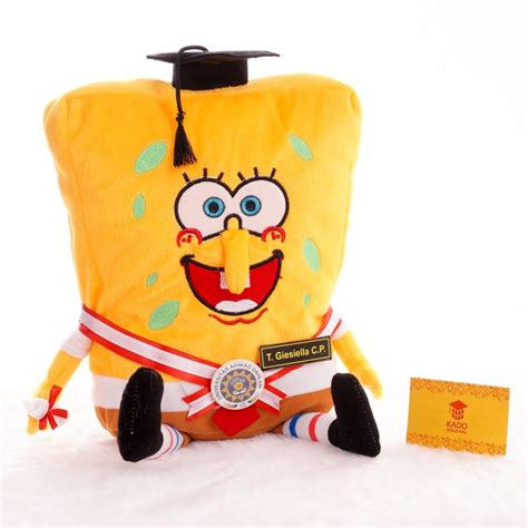 Boneka Wisuda Spongebob Squarepants Kado Wisudaku
