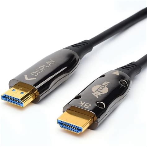 Кабель Atcom Hdmi 10 м High Speed Metal Gold Optical 8k Ver 2 1 At8880 — купить в интернет
