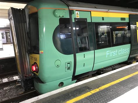 British Rail Class 377 156 3771 Unit Number 377156 Bombardier