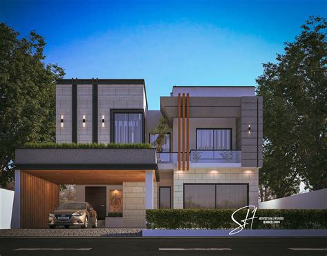 1 Kanal House Front Elevation