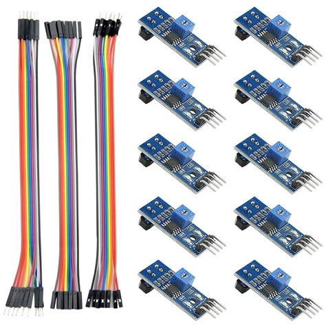 Wmycongcong 10 Pcs Tcrt5000 Infrared Reflective Sensor