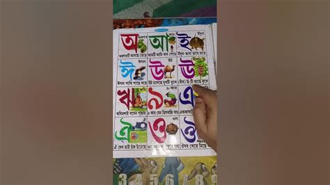 অ অজগরটি আসছে তেড়ে আ আমটি আমি খাব পেড়ে ই ইঁদুর ছানা ভয়ে মরে Youtube